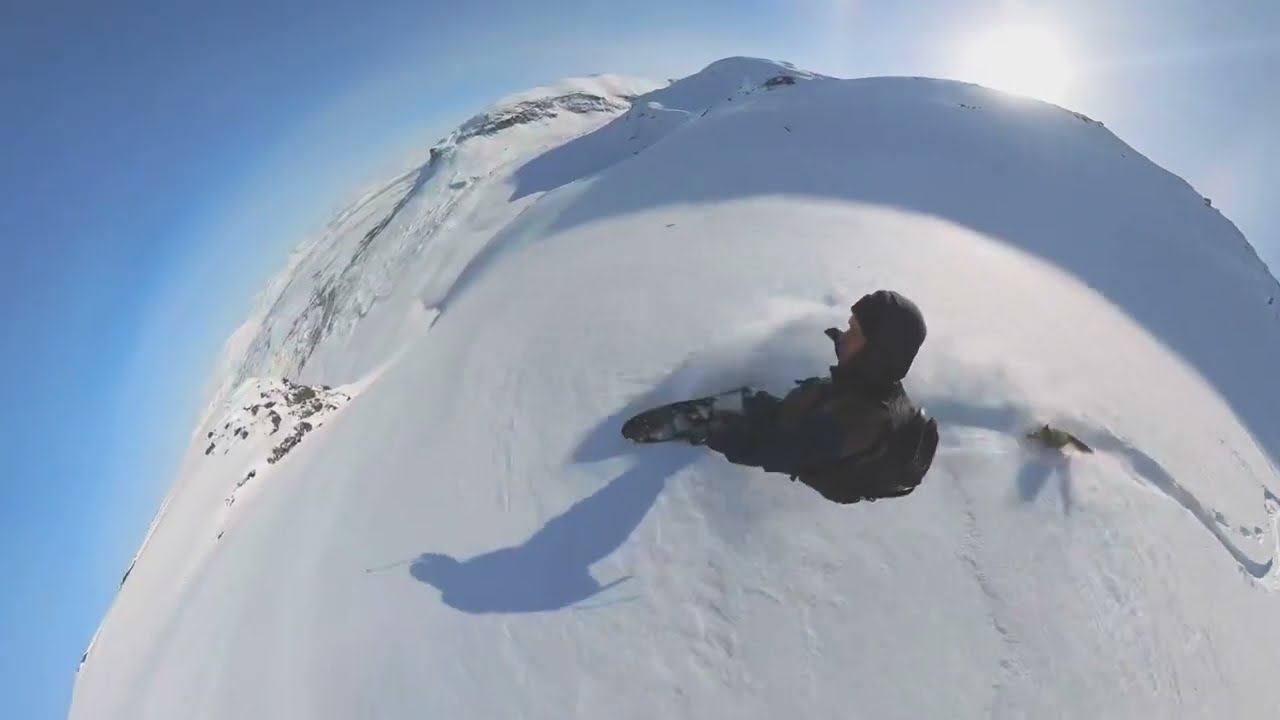 Gone snowsurfing - Rodeo Snowboarding