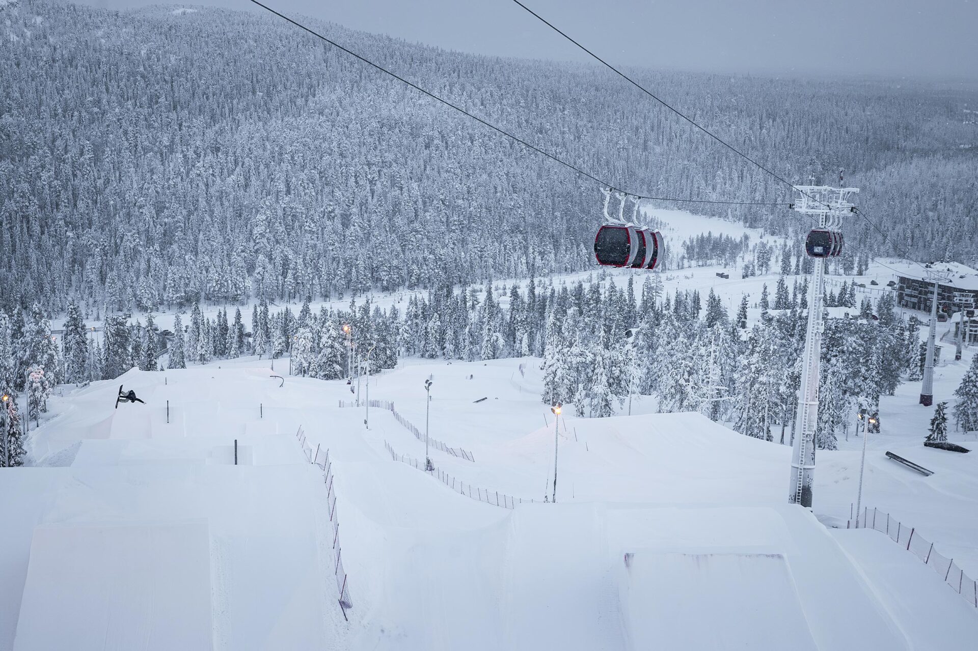 Ruka Park – yhä parempia harjoitusmahdollisuuksia maailman huipuille - Rodeo Snowboarding